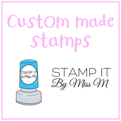 Personalised Teacher Stamps and Stationery – STAMP IT, By Miss. M