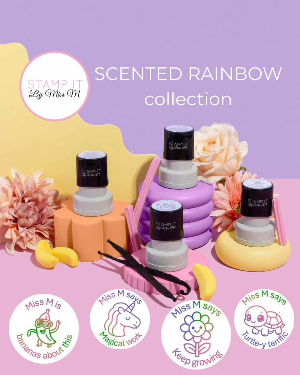 Scented Rainbow Stamp Set – STAMP IT, By Miss. M