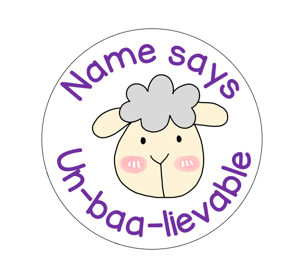 Cute Sheep sticker sheet – STAMP IT, By Miss. M