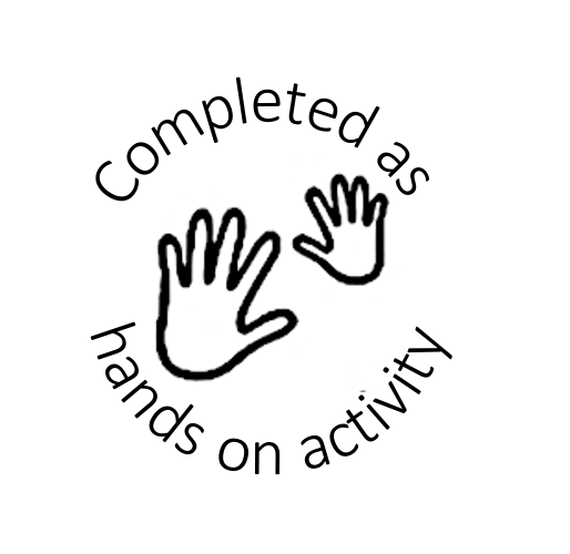 Completed as Hands on Activity | Personalised Teacher Stamp by Miss M ...