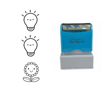 Feedback Personalised Teacher Stamps Glow and grow stamp – STAMP IT, By ...