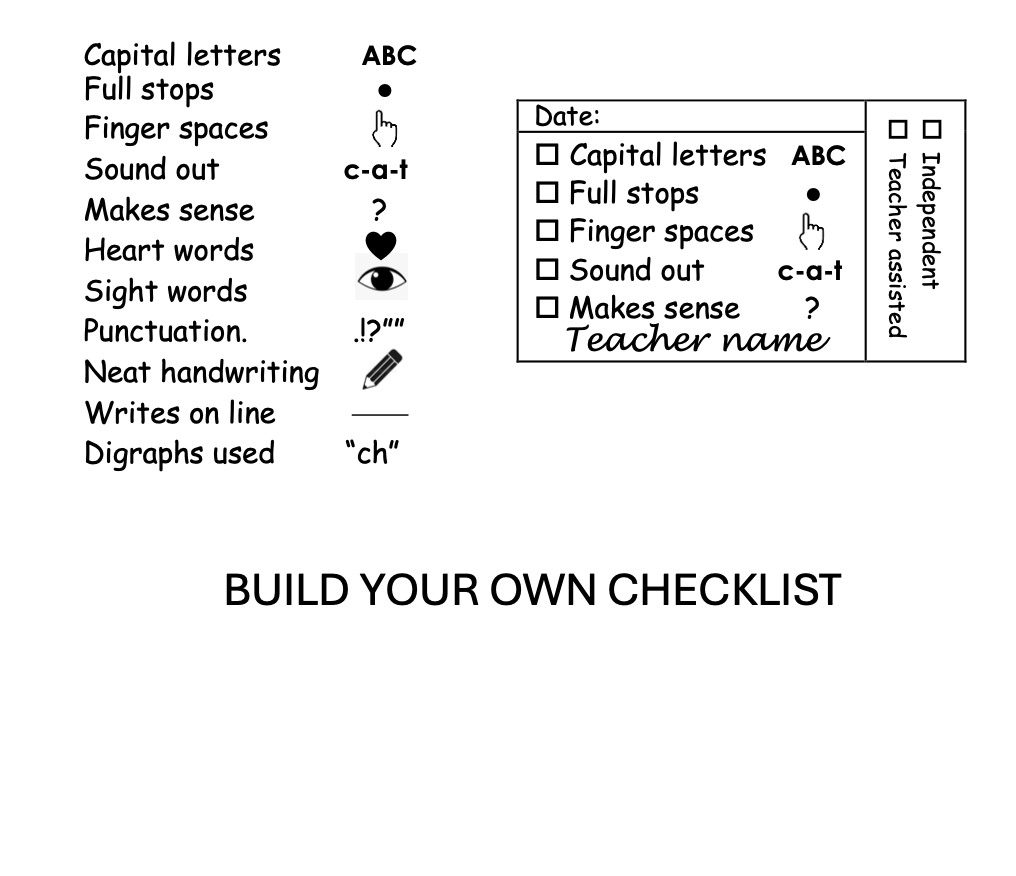 Personalised Teacher Checklist Stamps | Checklist Stamp 2 – STAMP IT ...