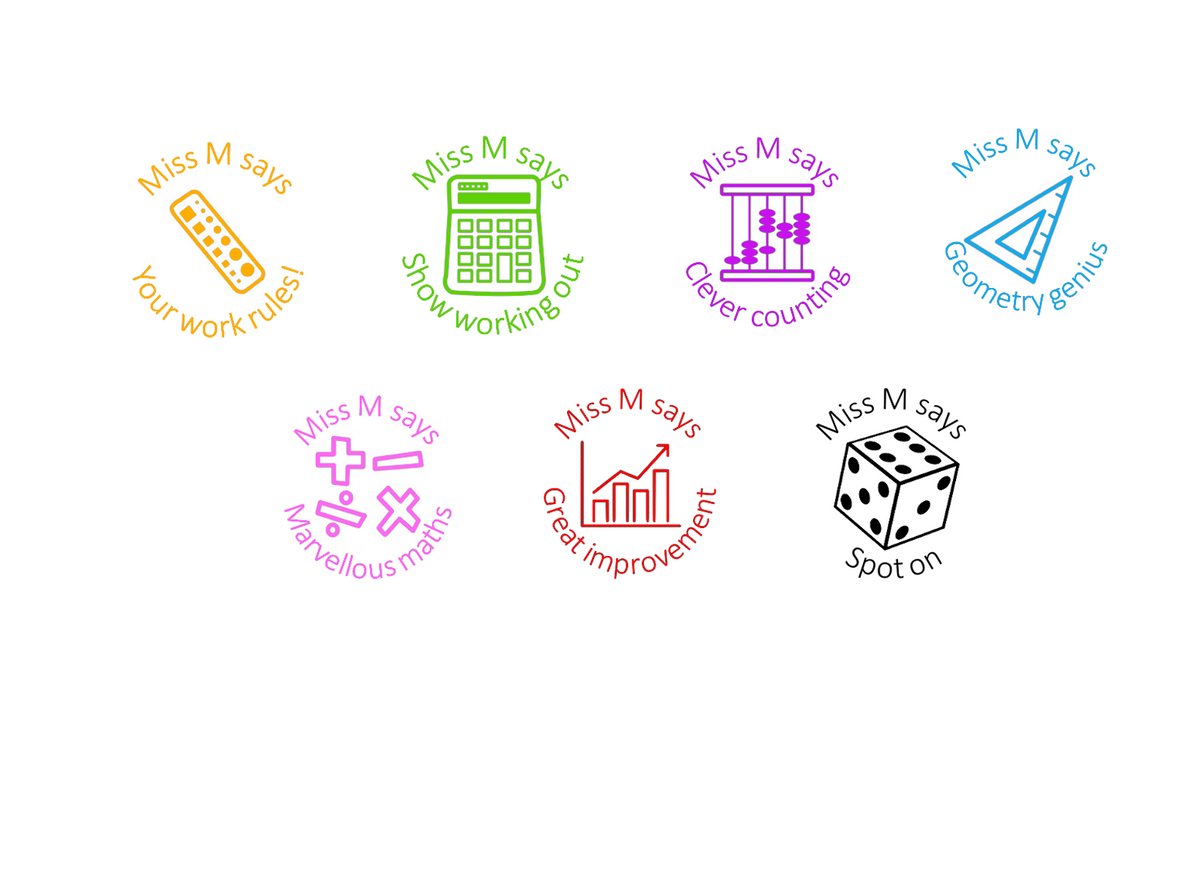Maths Bundle – STAMP IT, By Miss. M