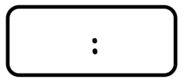 blank digital clock template