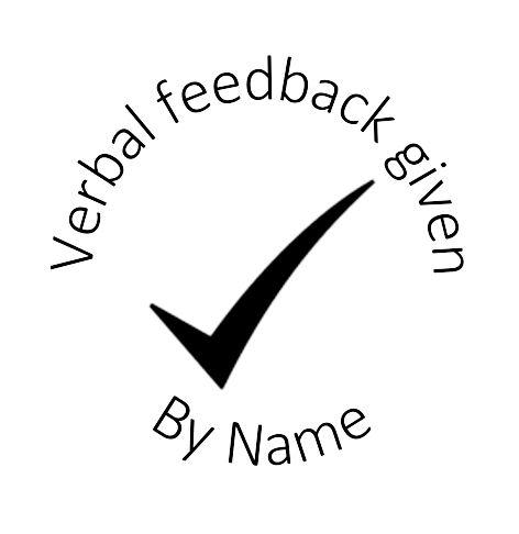 Check Feedback | Personalised Teacher Stamps – STAMP IT, By Miss. M