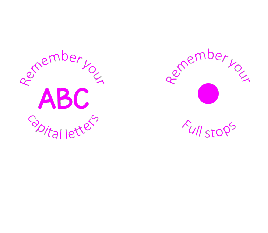 Personalised Teacher Stamps | Capital letter and full stop set – STAMP ...