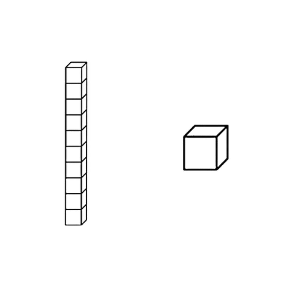 Tens and Ones MAB Blocks Stamp Set – STAMP IT, By Miss. M