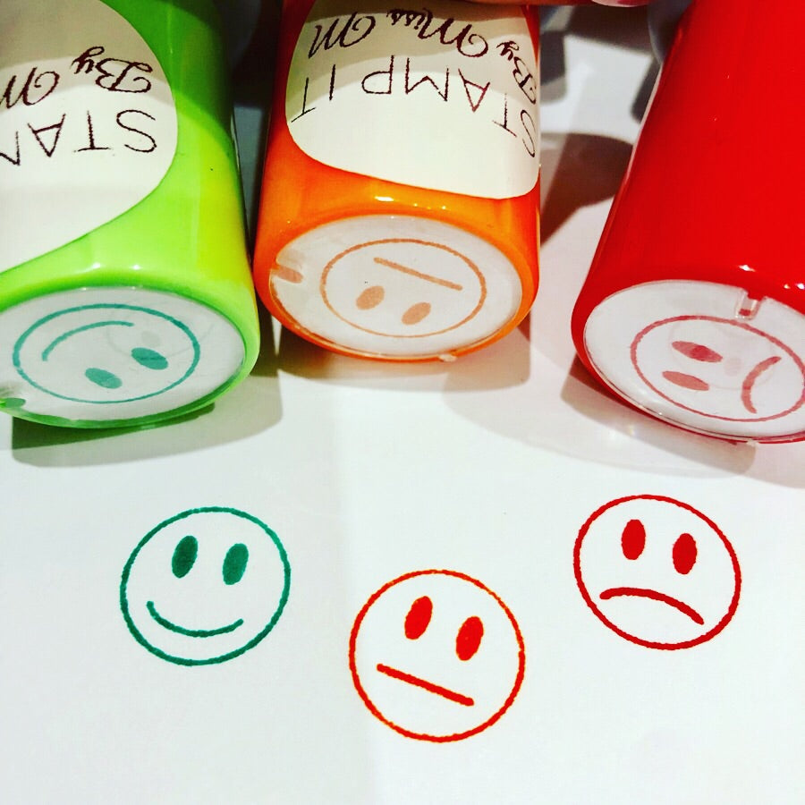 Reflection smiley set – STAMP IT, By Miss. M